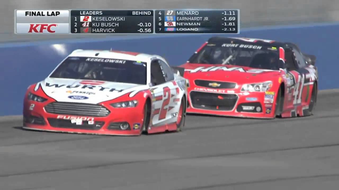 2015 Auto Club 400 Finish - YouTube