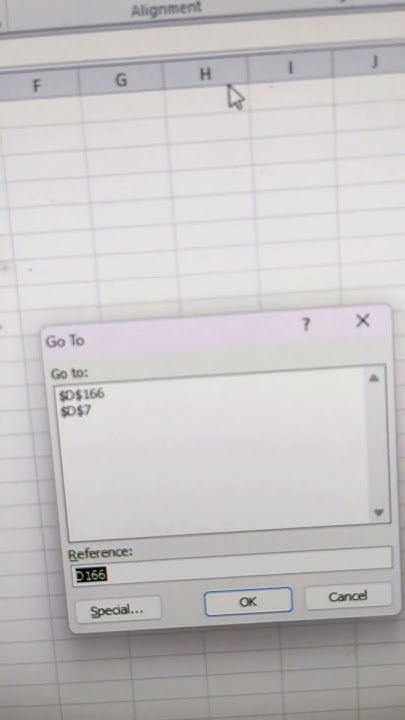 Excel custom cell selection F5 function excel | Excel magic tricks - YouTube