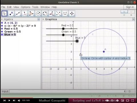 Scripting LaTeX in Geogebra - YouTube