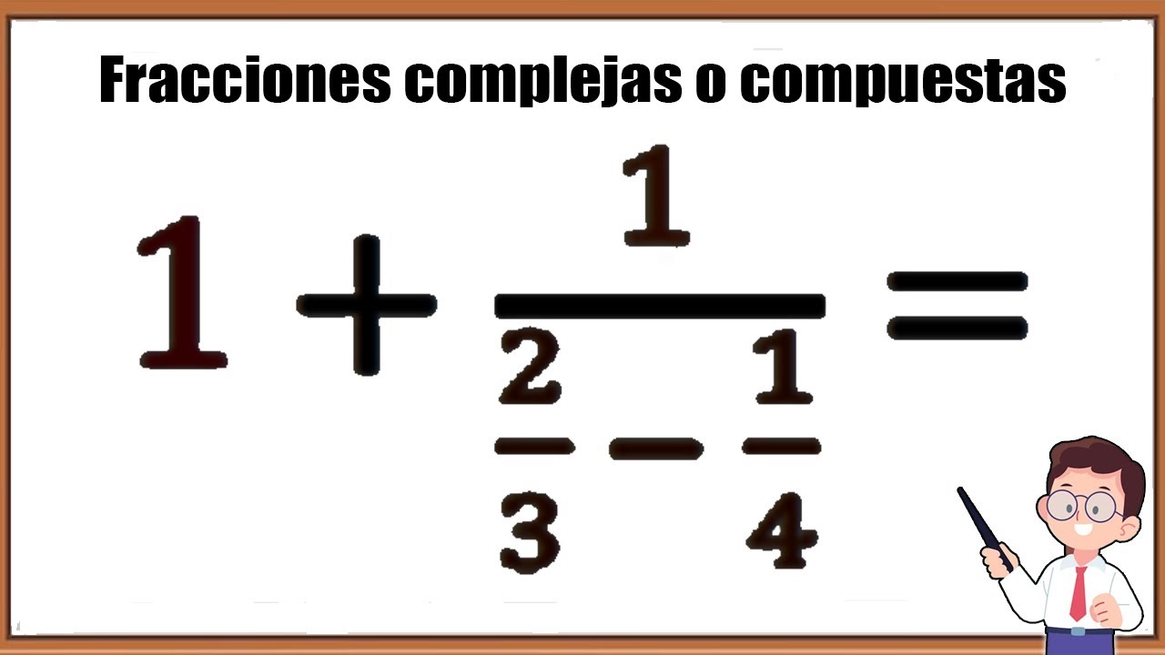 Ejercicio 3 de FRACCIONES COMPLEJAS O COMPUESTAS super facil de ...