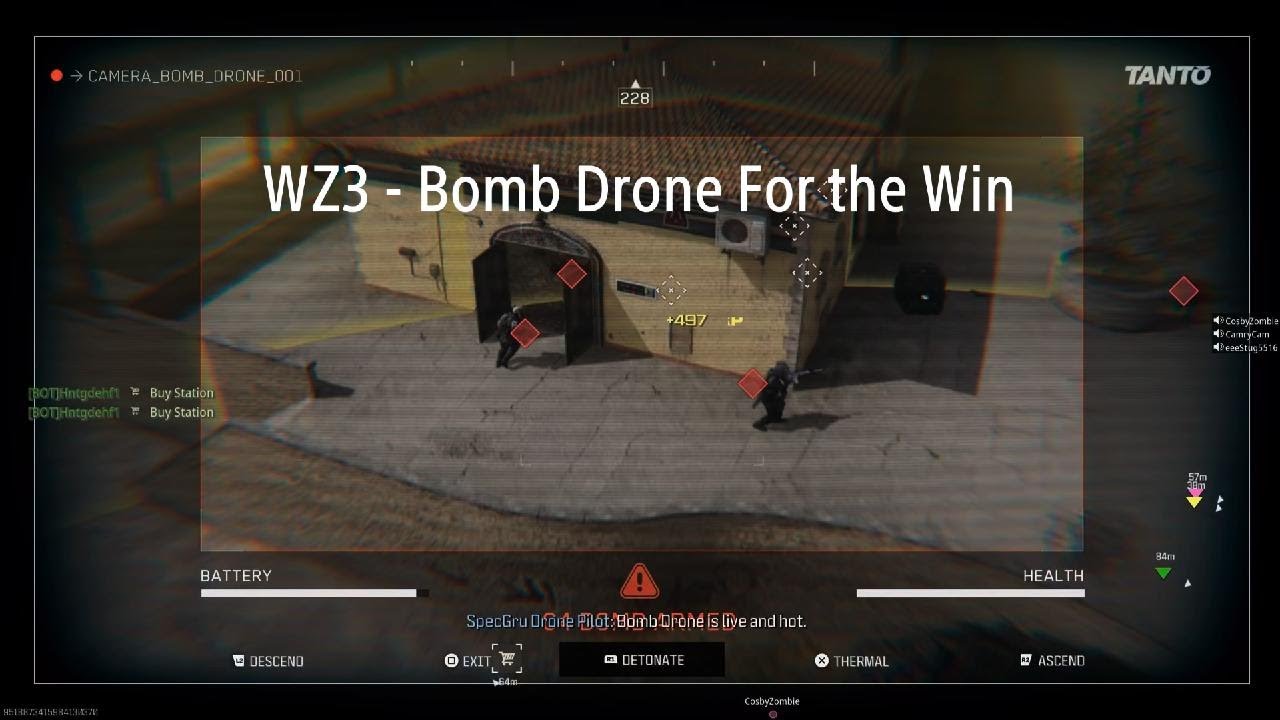 MW3 Resurgence bomb drone DOUBLE-KILL for the win - YouTube