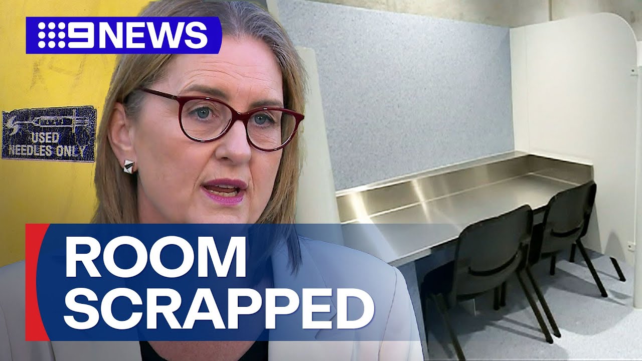Victorian government scraps second injection room plans | 9 News ...