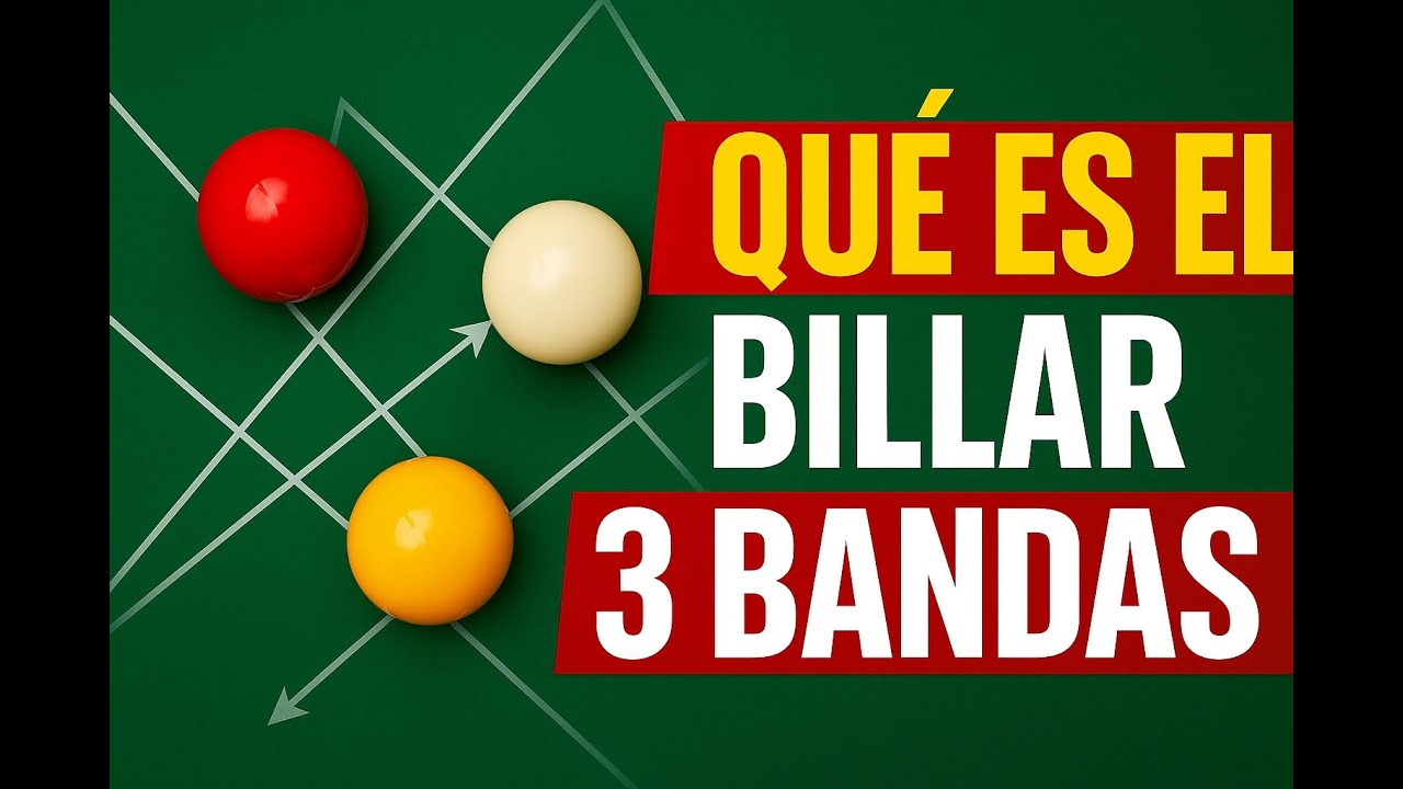 QUE ES EL BILLAR A !3 BANDAS - YouTube