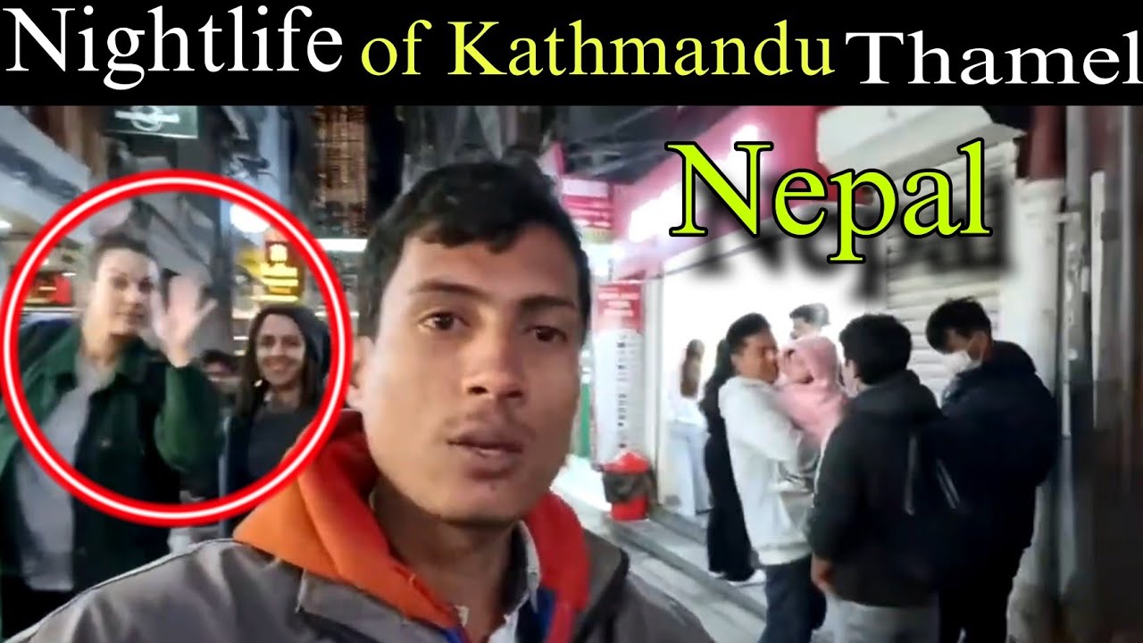 Kathmandu Nightlife Thamel Night View 2024 #meervlogs #thamel # ...