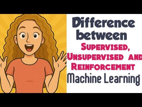 DIFFERENCE BETWEEN SUPERVISED ,UNSUPERVISED AND REINFORCEMENT LEARNING - YouTube
