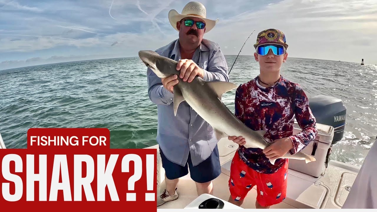 Texas Ranchers Catch Shark! - YouTube