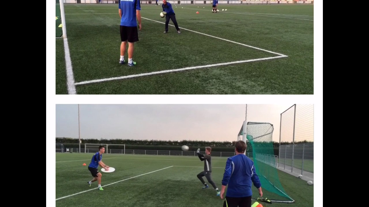 Goalkeeper training | Reaction, Shot stopping | Keeperstraining ...