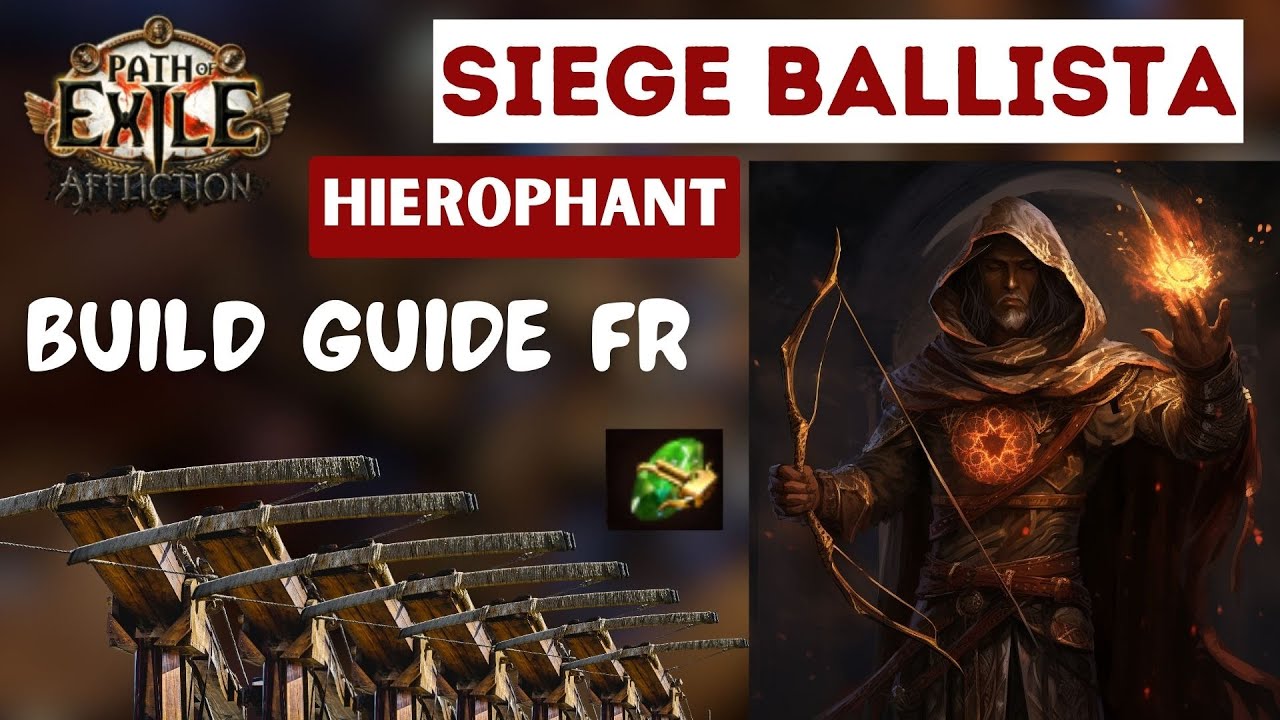 Siege Ballista Hierophant [POE AFFLICTION 3.23] - YouTube