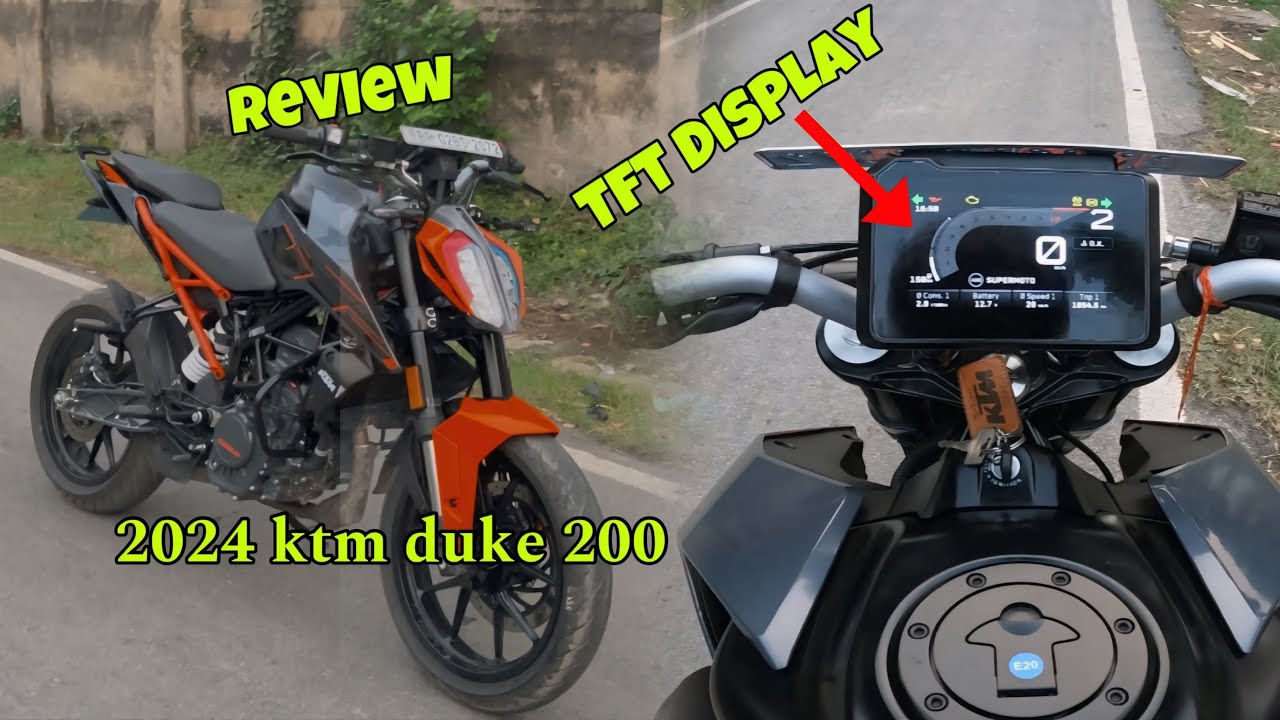 New Launch Ktm Duke 200 TFT Display 2024 Model #ktmduke200 - YouTube