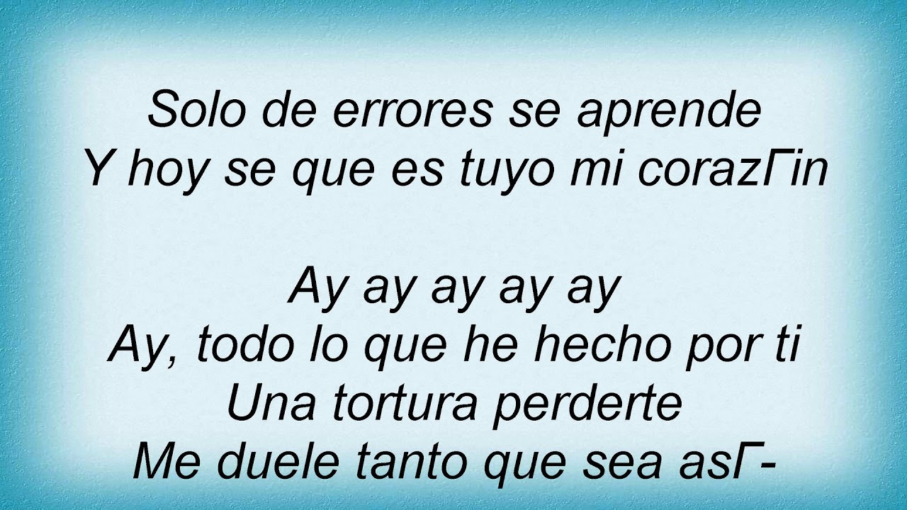 Shakira La Tortura Lyrics Youtube 5757