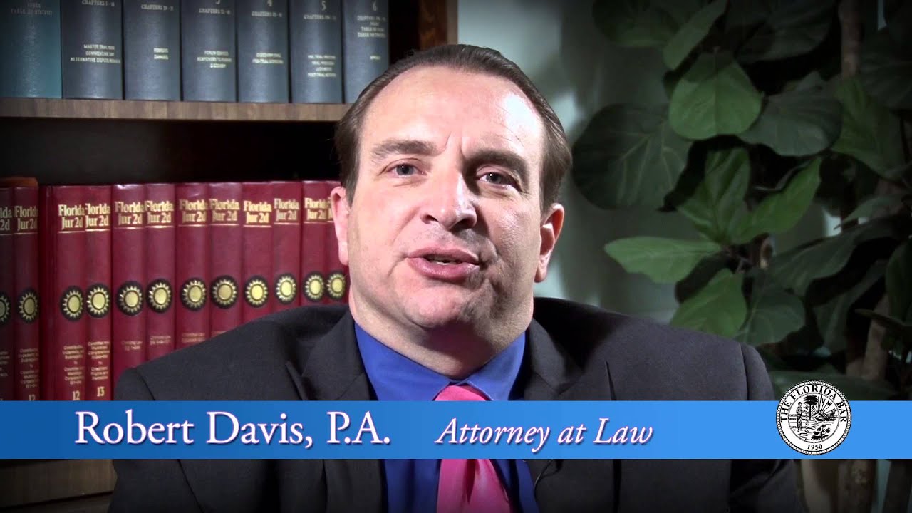 Law Office of Robert Davis 25 Years Ago - YouTube