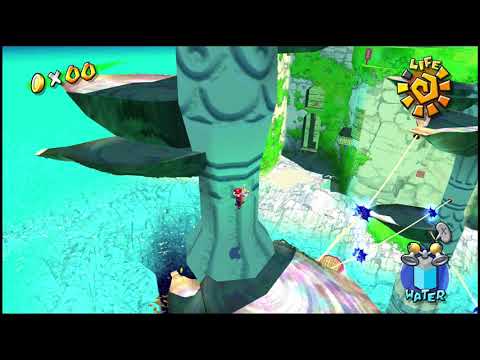 Super Mario Sunshine - Noki Bay: The Shell's Red Coins (Secret Shine #1 ...