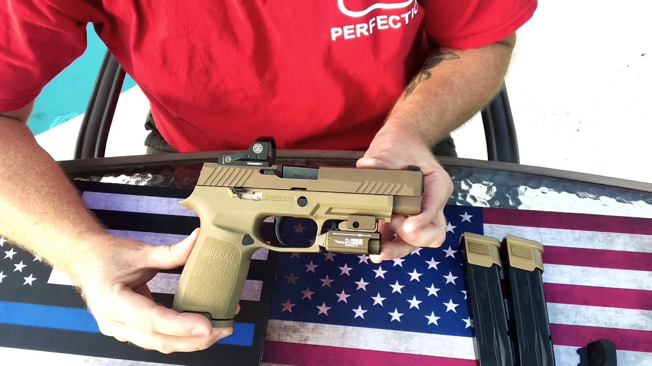 Sig Sauer P320 M17 Army... Range time and post shooting thoughts ...