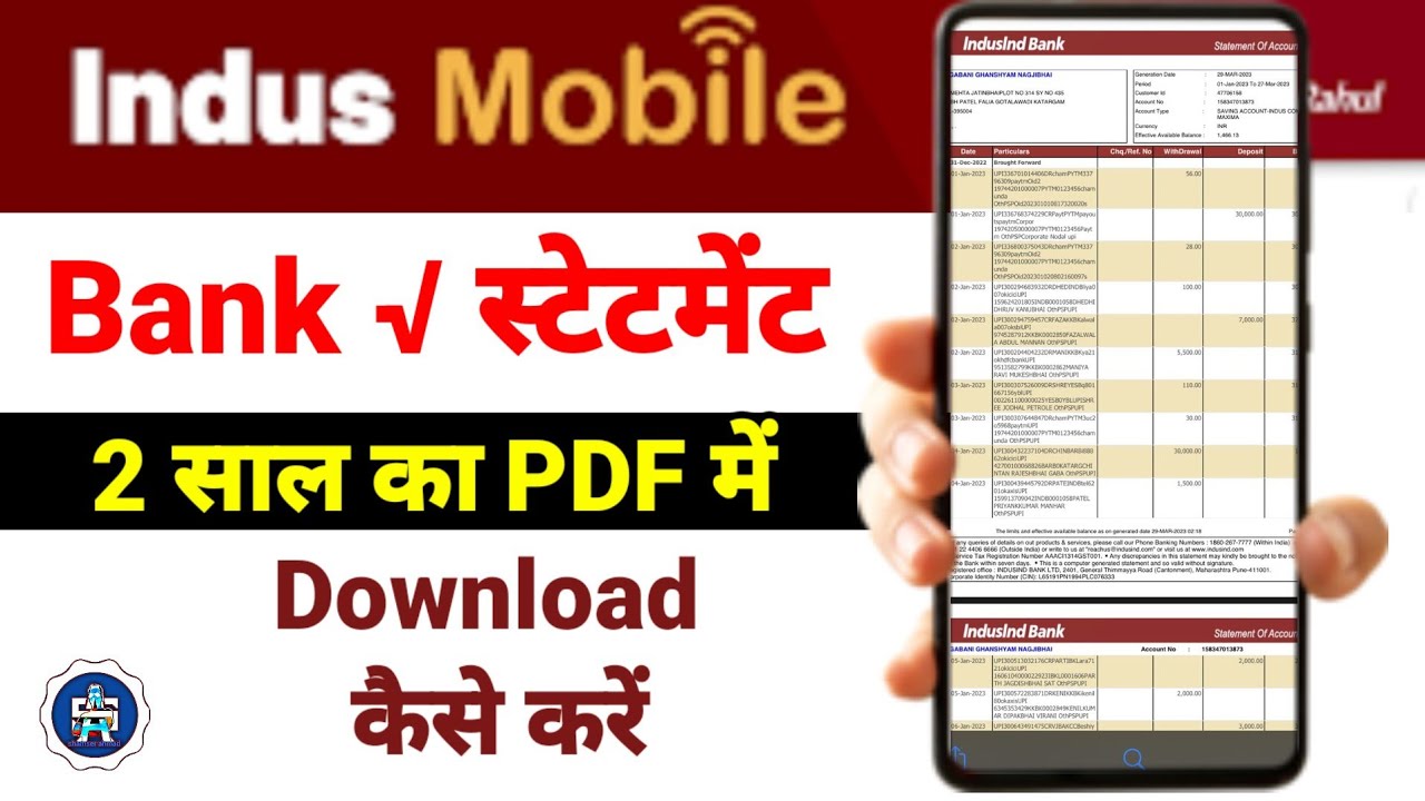 how to indusind bank statement download | indusind bank statement ...
