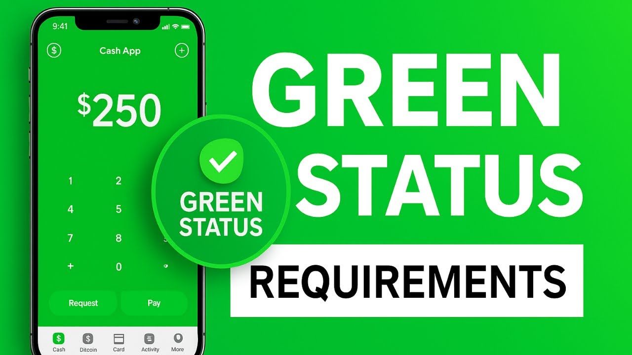 Cash APP Green Status Requirements - YouTube