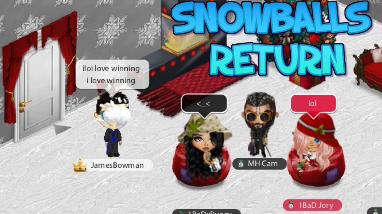 THE YOWORLD SNOWBALLS RETURN... - YouTube