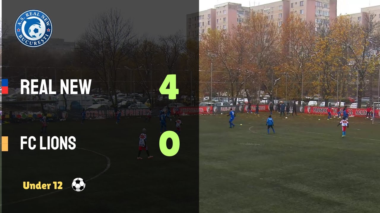 ⚽ Real New - FC Lions (Under 12) - YouTube