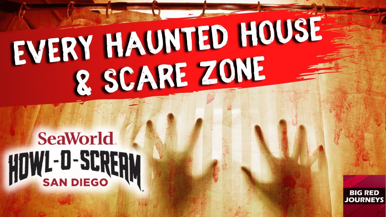 HOWL-O-SCREAM 2022 - Every Haunted House & Scare Zone | OPENING NIGHT ...