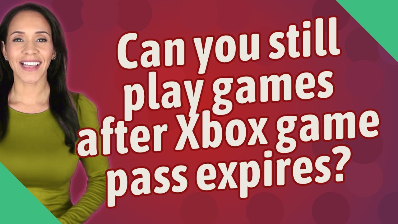 Can you still play games after Xbox game pass expires? - YouTube