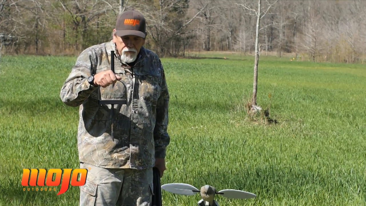Dove Hunting Tips: MOJO Quick Set Dove Tree - YouTube