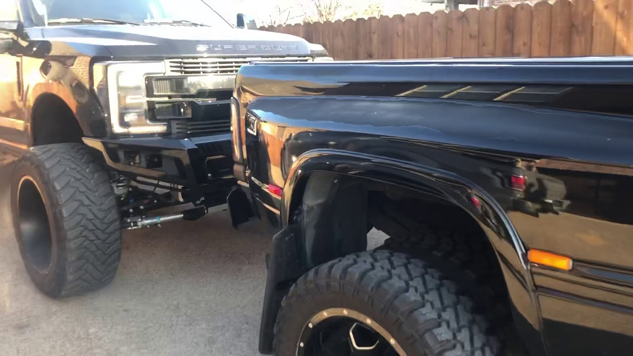 2nd gen Cummins VS 2018 Powerstroke VS 1st Gen Cummins Cold Start 👌🏼 ...