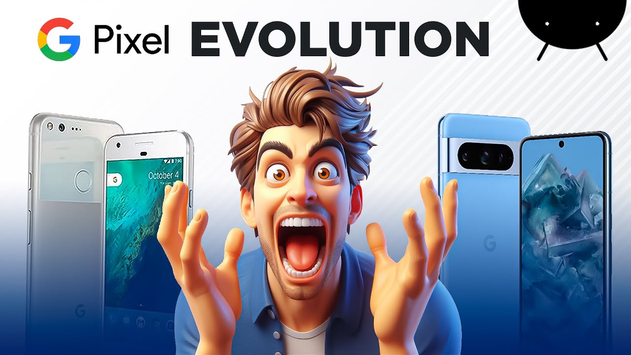Evolution Of Google Pixel 1st gen to 2023 Pixel 8PRO - YouTube