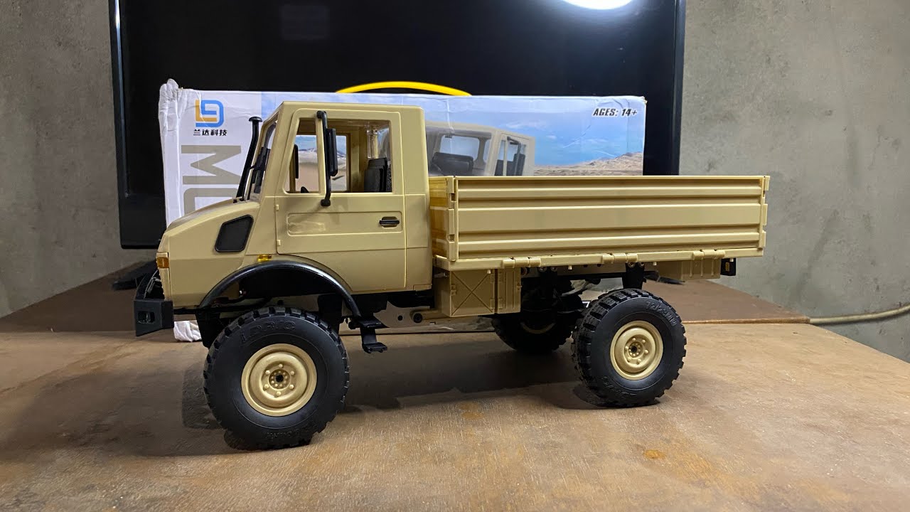 Unboxing RC car truck Unimog | LDRC P06 skala 1/12 - YouTube