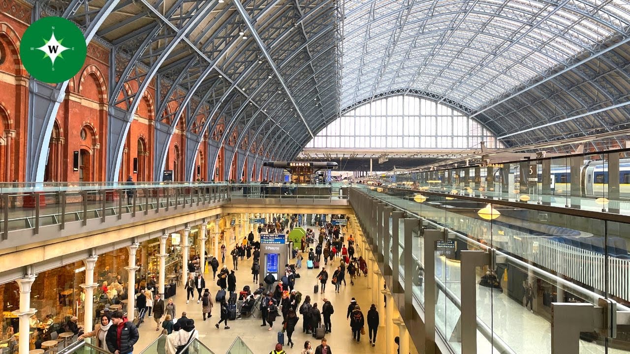 [4K] Discover the Charms of St Pancras: A Guided Walking Tour of London ...