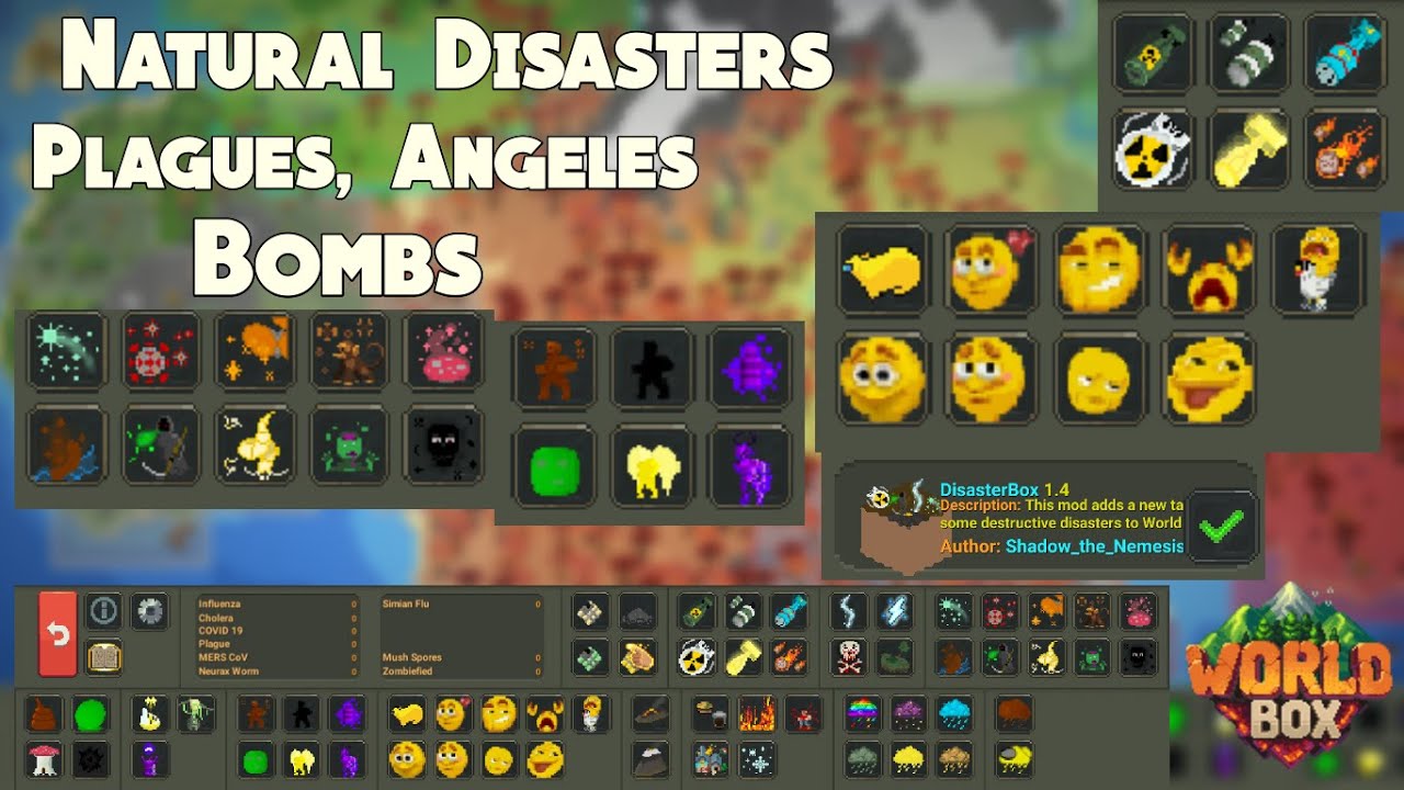 Natural Disasters (WorldBox), Weapons of Mass Destruction, Angels ...