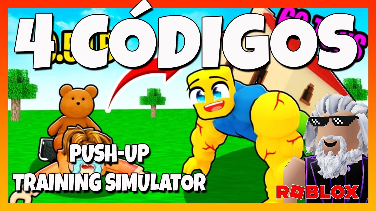 4 CÓDIGOS NUEVOS de 💪 PUSH-UP TRAINING SIMULATOR 💪 Roblox 2024 💪 EMiLiOR - YouTube