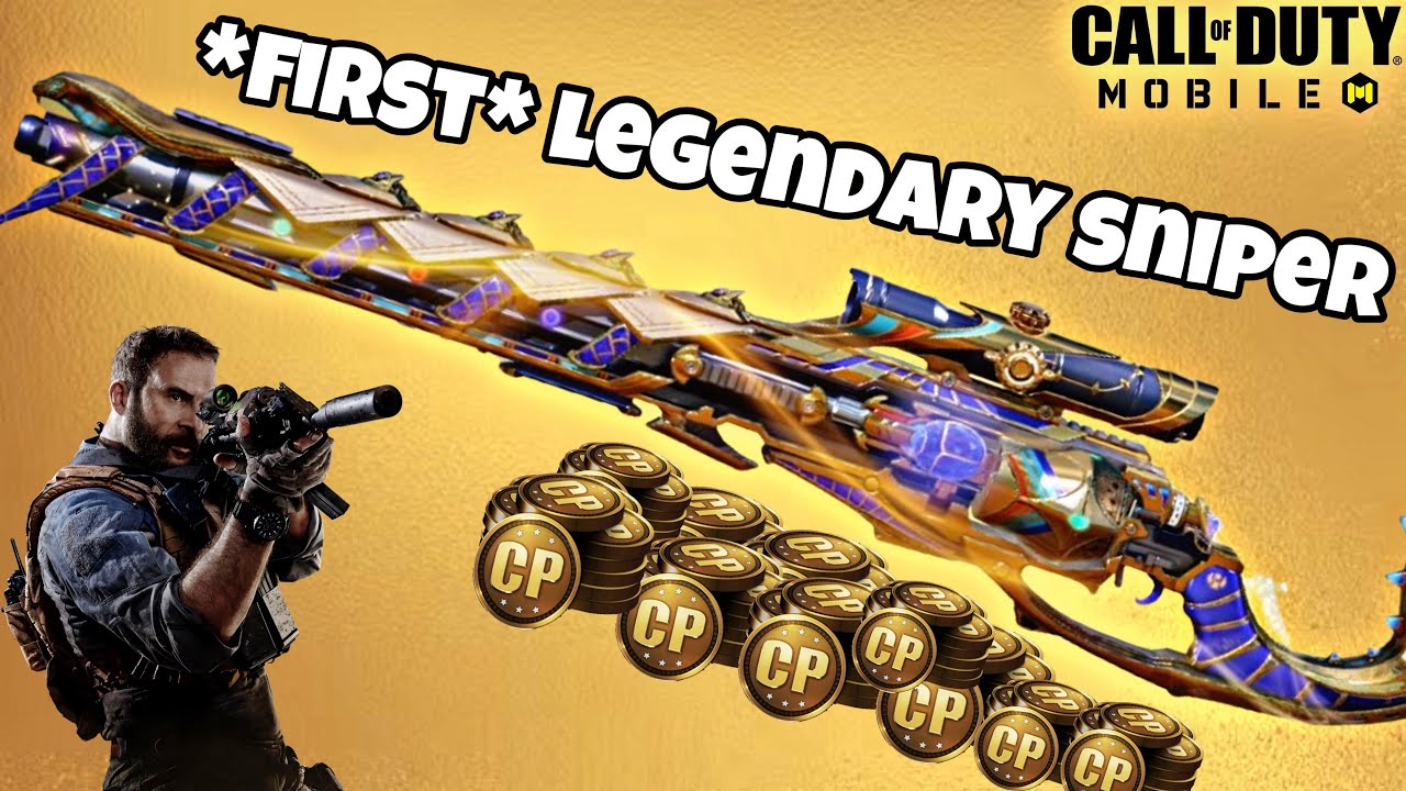 My *FIRST* LEGENDARY SNIPER (CODM) - YouTube