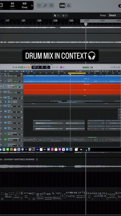 DRUM MIXING PROCESS LOGIC STOCK PLUGINS #MLDSTUDIOS #logicprox - YouTube