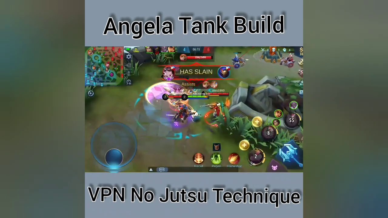 Angela Tank Build Vpn No Jutsu - YouTube