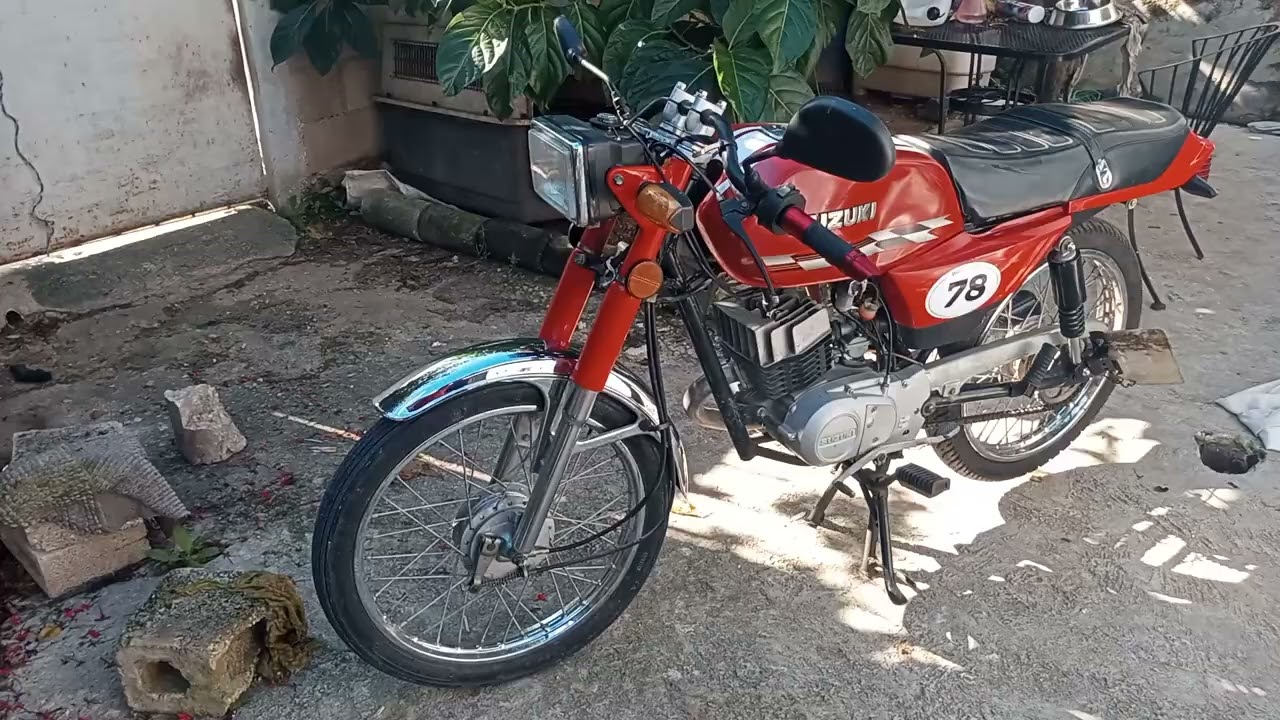 suzuki ax100 primeros cambios para su conversión a café racer ... - YouTube