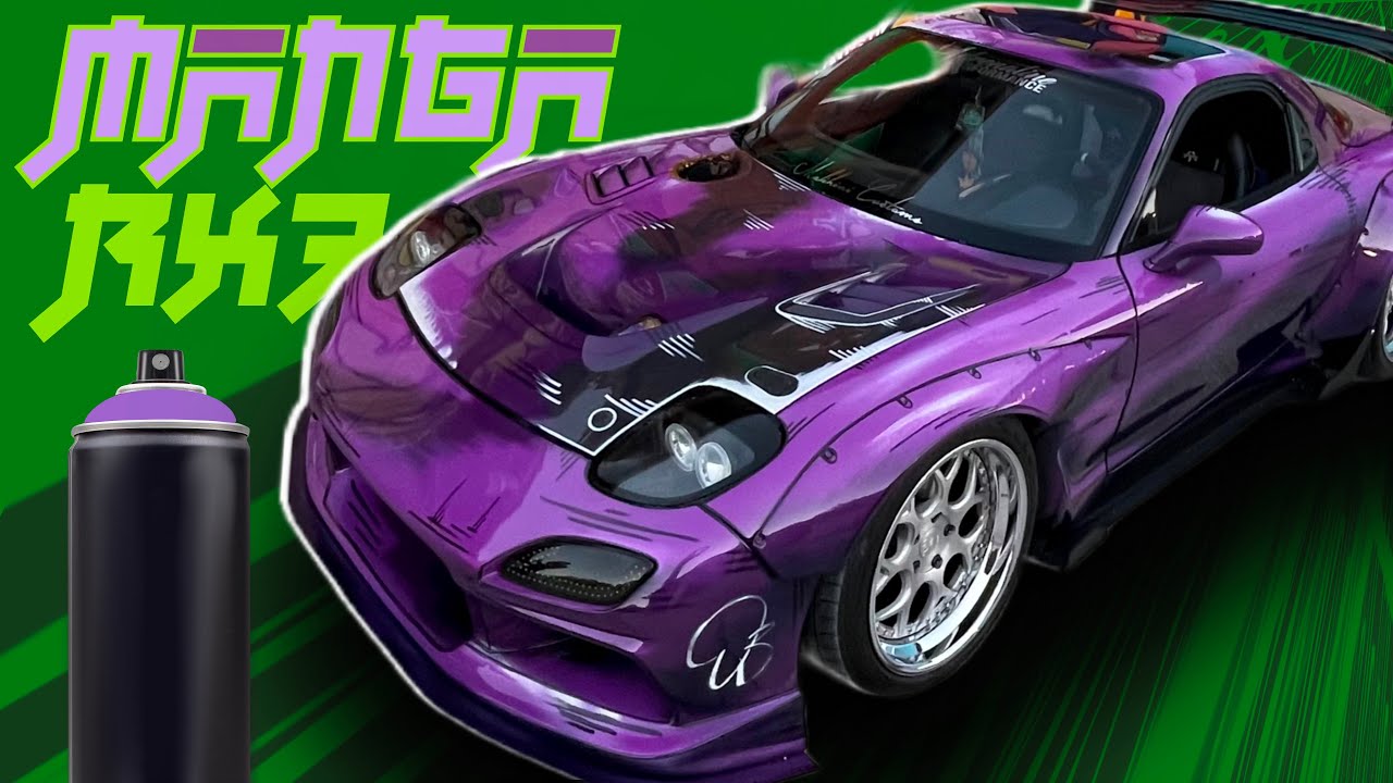 Initial D RX7 - YouTube