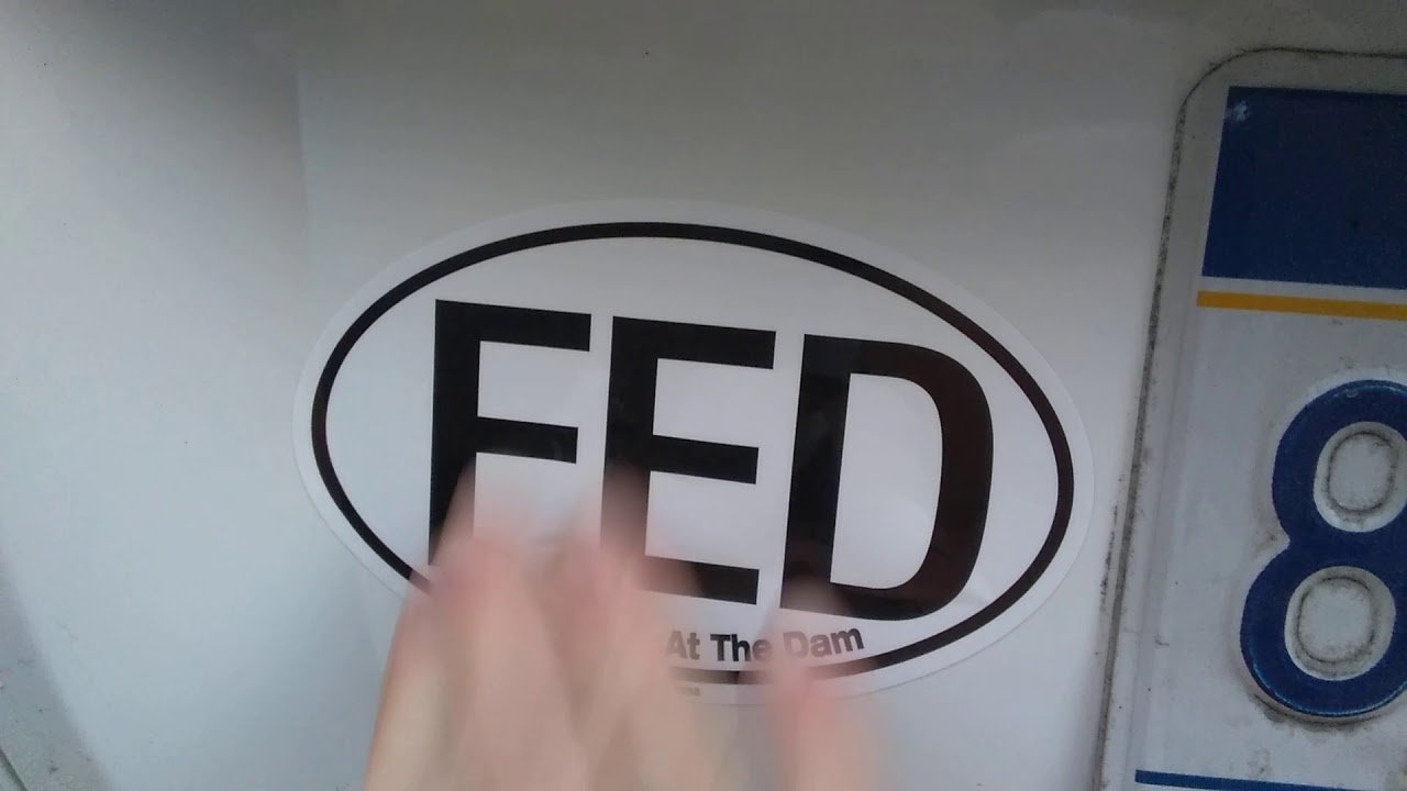 FED Sticker And More Car Stickers - -(1)- - - YouTube