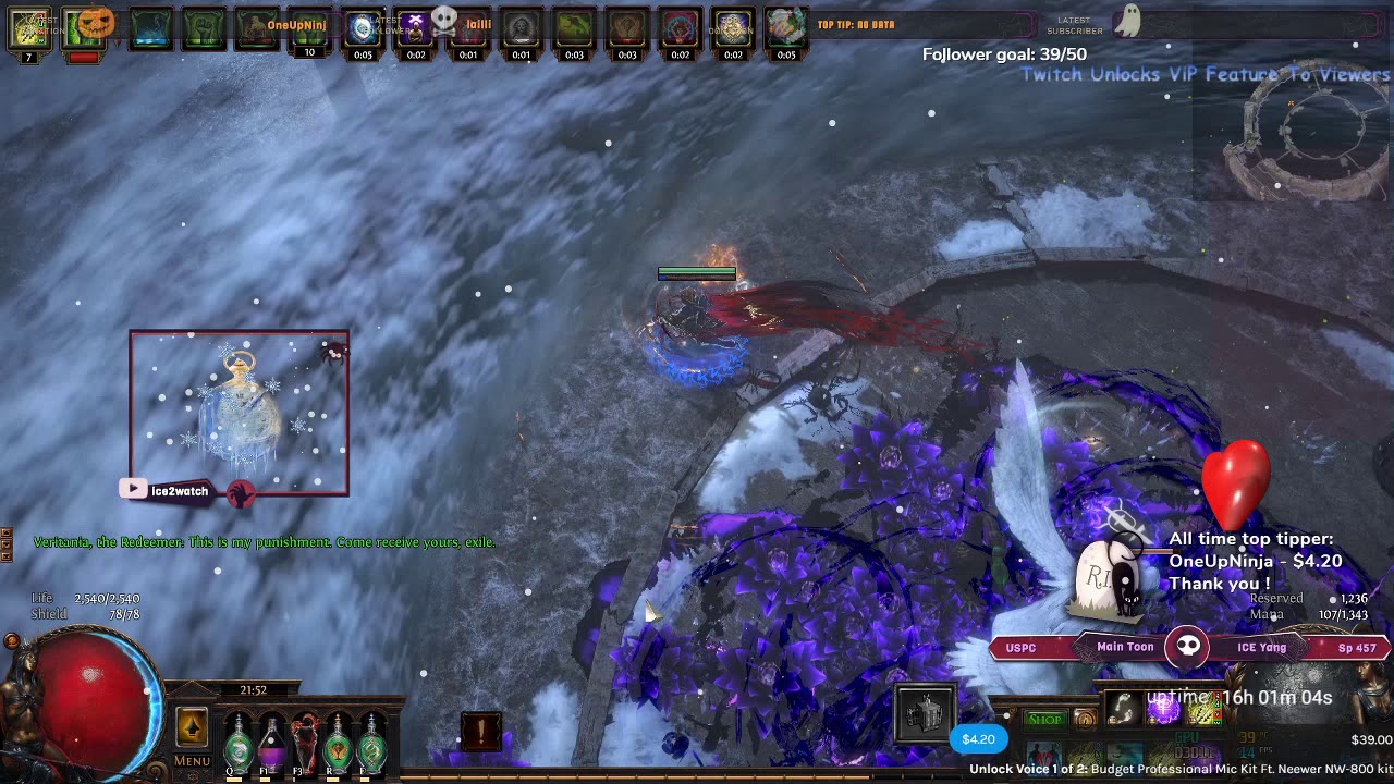 [PoE]My First angelic boss fight in Metamorph 3.9 - YouTube