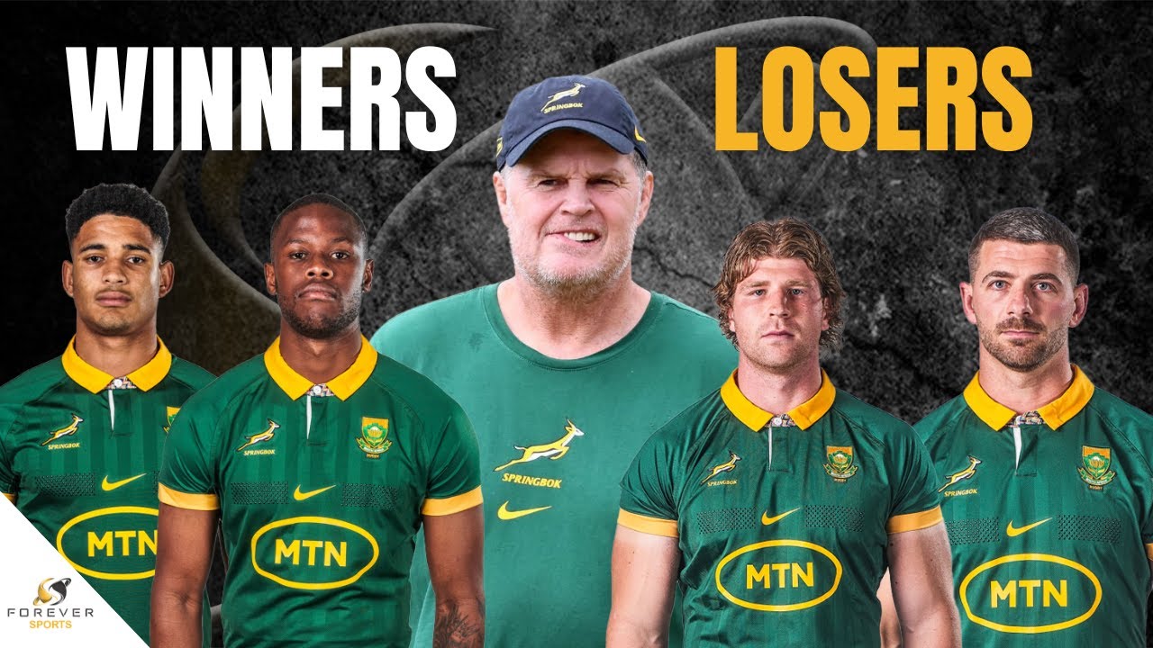 SPRINGBOK Rugby CHAMPIONSHIP Winners and Losers Revealed! - YouTube