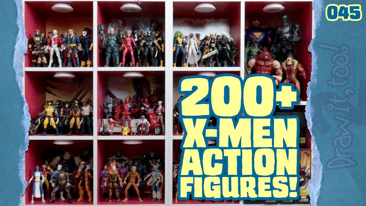 My X-Men Marvel Legends (Over 200 figures!) | Collection Tour Part 3 ...