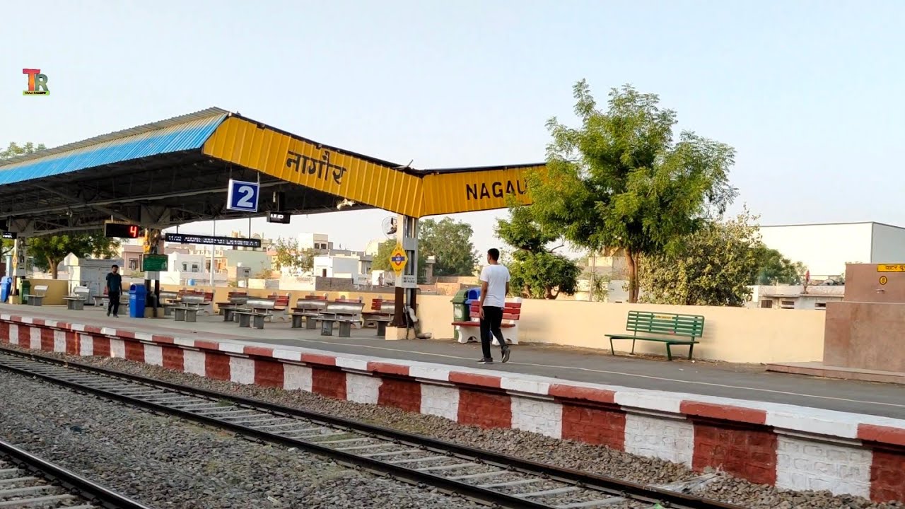 nagore railway station Rajasthan #railways #train #indianrailway # ...
