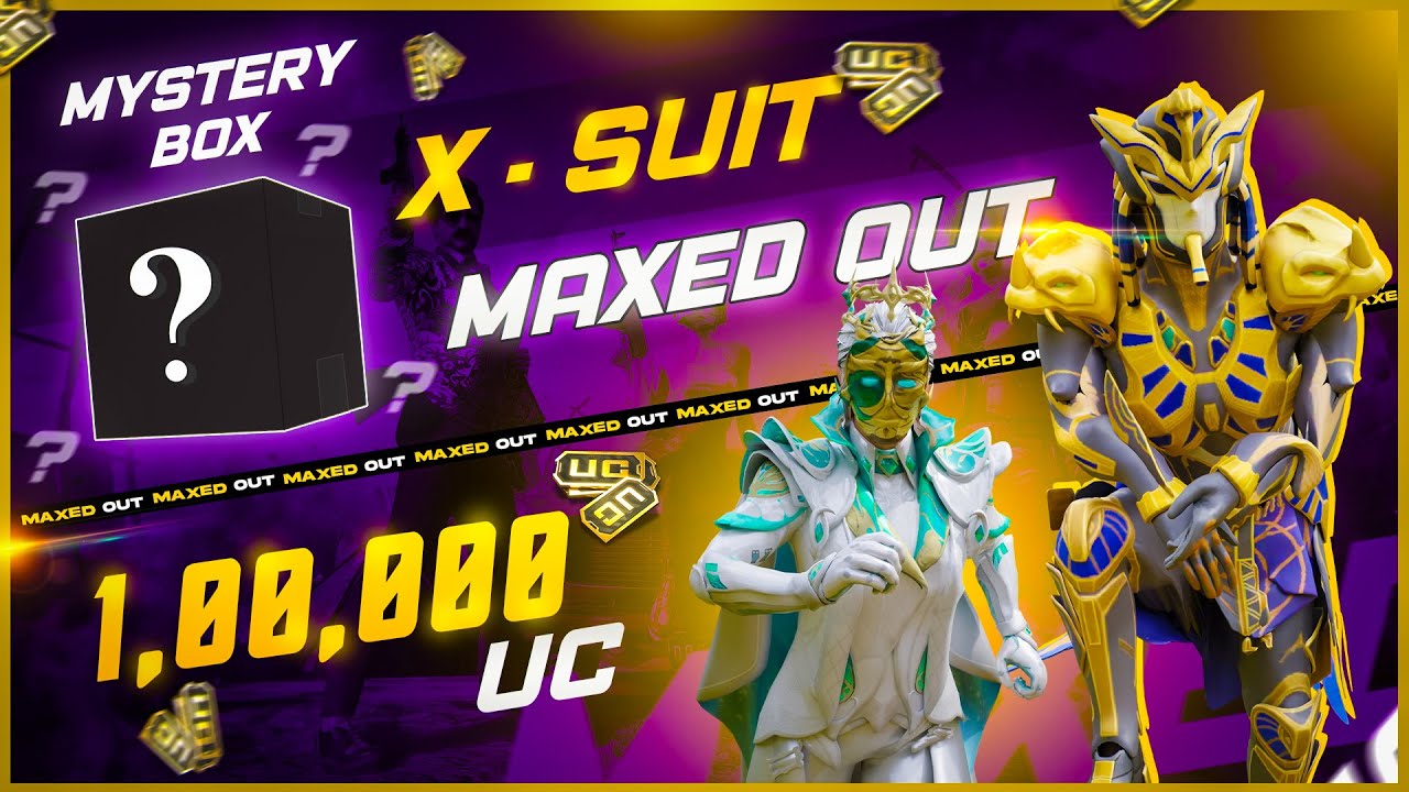 FINALLY MY FIRST X SUIT MAXED OUT - THANKS GILLETTE INDIA AND BGMI FOR ...