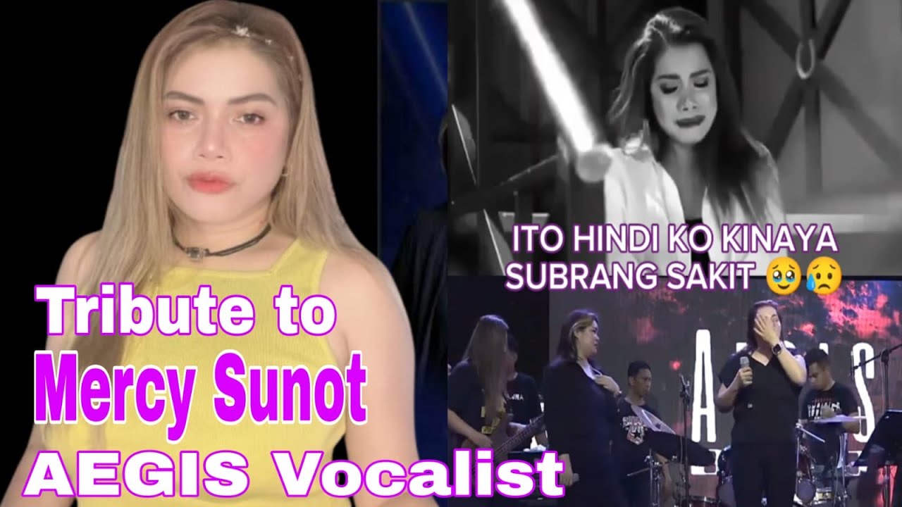 TRIBUTE TO MERCY SUNOT/AEGIS BAND - YouTube
