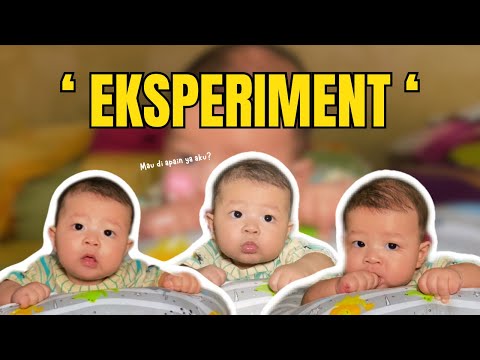 EXPERIMENT TRIO BOCIL NITIP BAYI MOCHI DEPAN KAMERA | vlog