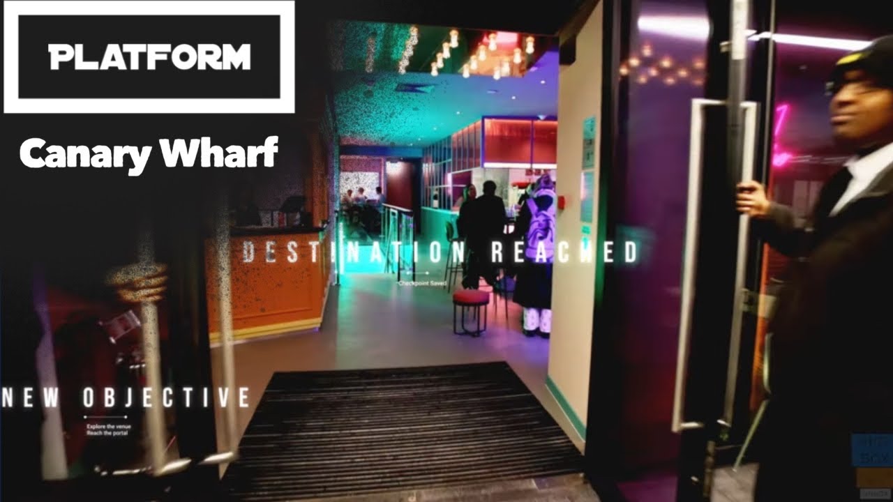Platform Canary Wharf POV Tour - Gaming Space In London - YouTube