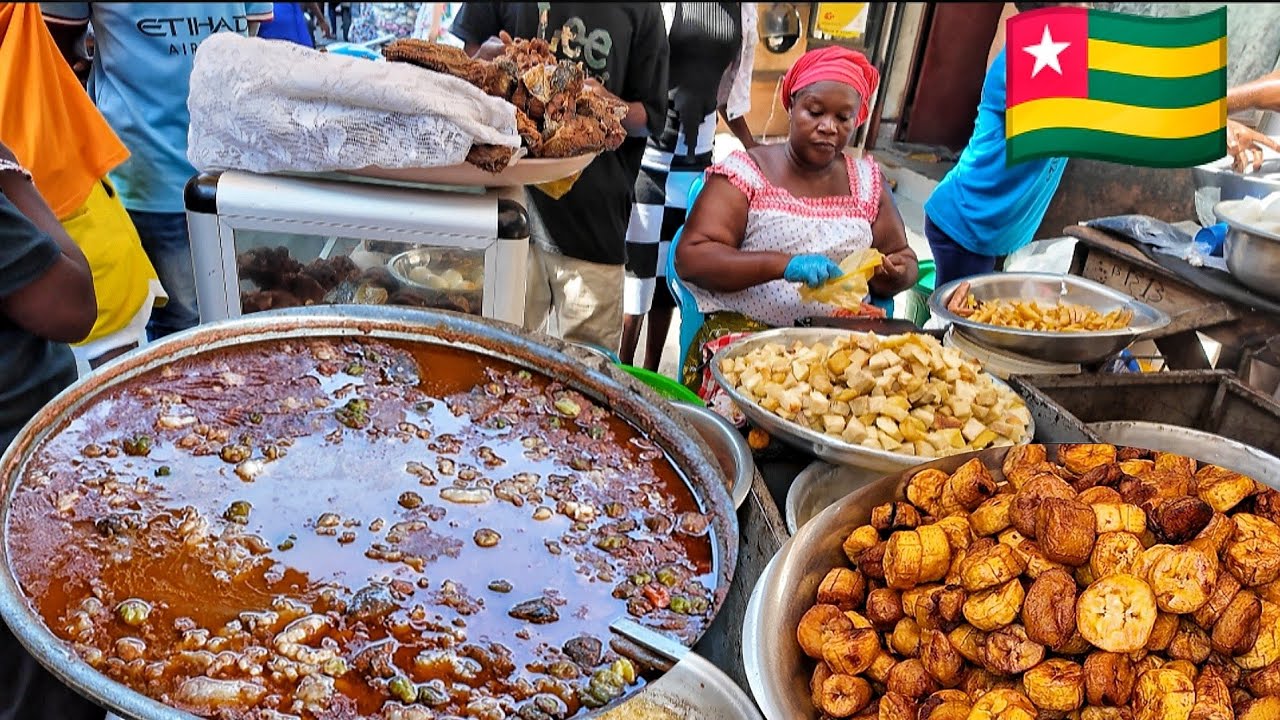 Mouthwatering African street food tour in Lomé Togo west Africa 🌍 - YouTube