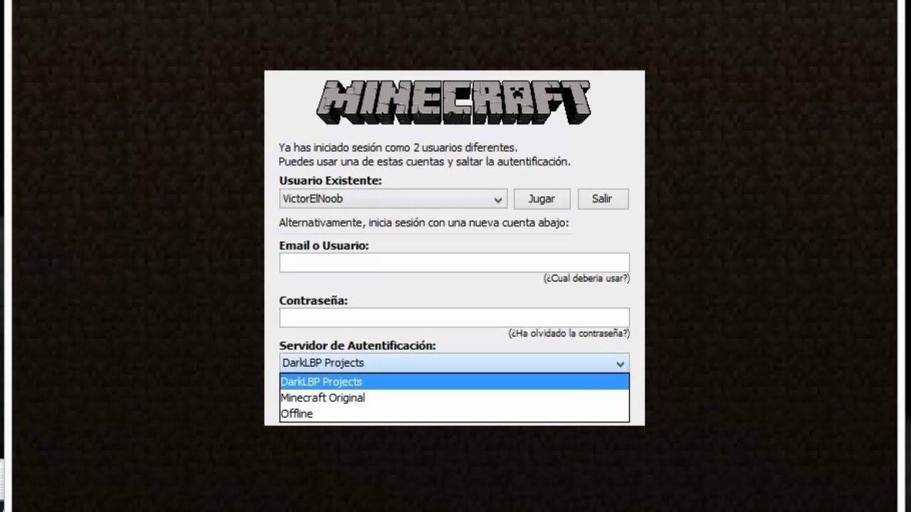 Launcher de MINECRAFT NO Premium (skin&capa) - YouTube