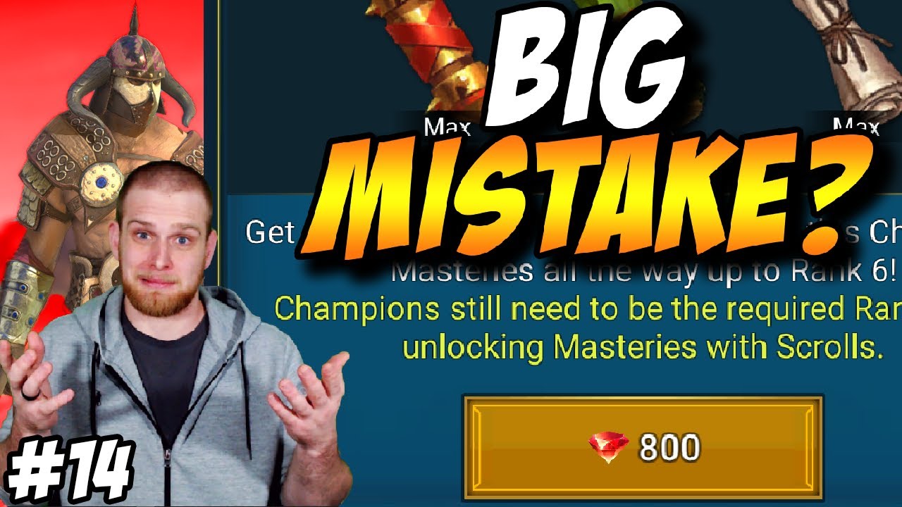 Fully Invest Into an Uncommon, Was it a HUGE F2P Mistake? | F2P Raid ...
