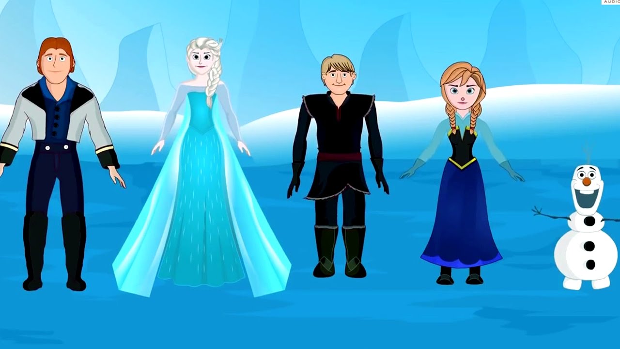 Frozen Elsa Finger Family Collection | Family Nursery Rhymes & Songs ...