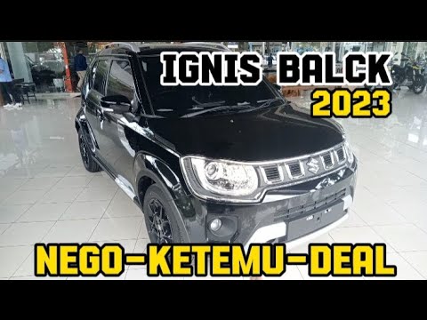 SUZUKI IGNIS WARNA HITAM HARGA UPDATE 2023 - YouTube
