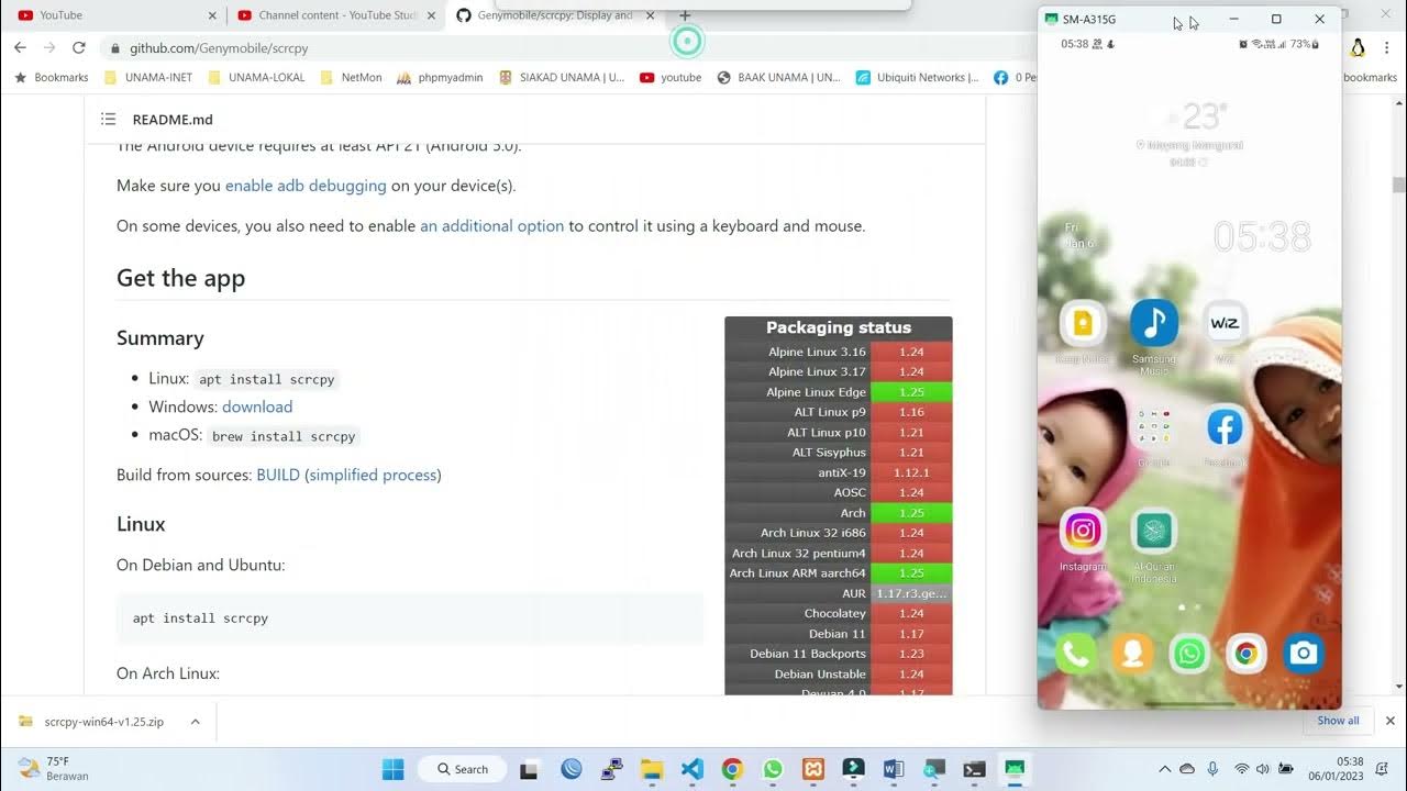 Laravel API dan Flutter #9 Membuat Project Flutter yang pertama - YouTube